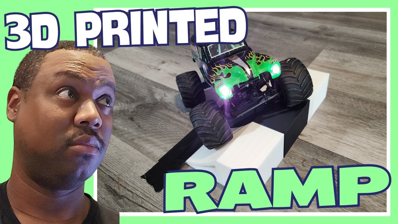 Losi Mini LMT Off 3D Printed Ramp! | July 2024 East Tactics Jump ...