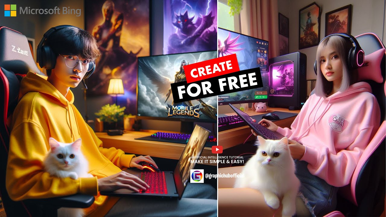 Trending AI Gaming images with Microsoft bing - Create For FREE - No ...
