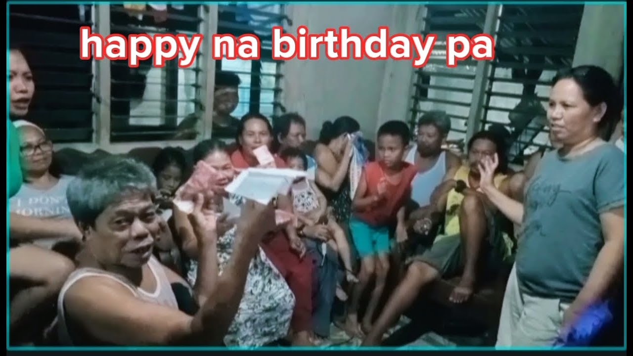 SIMPLENG PALARO SA SIMPLENG PAMILYA SA BIRTHDAY NI PAPA - YouTube