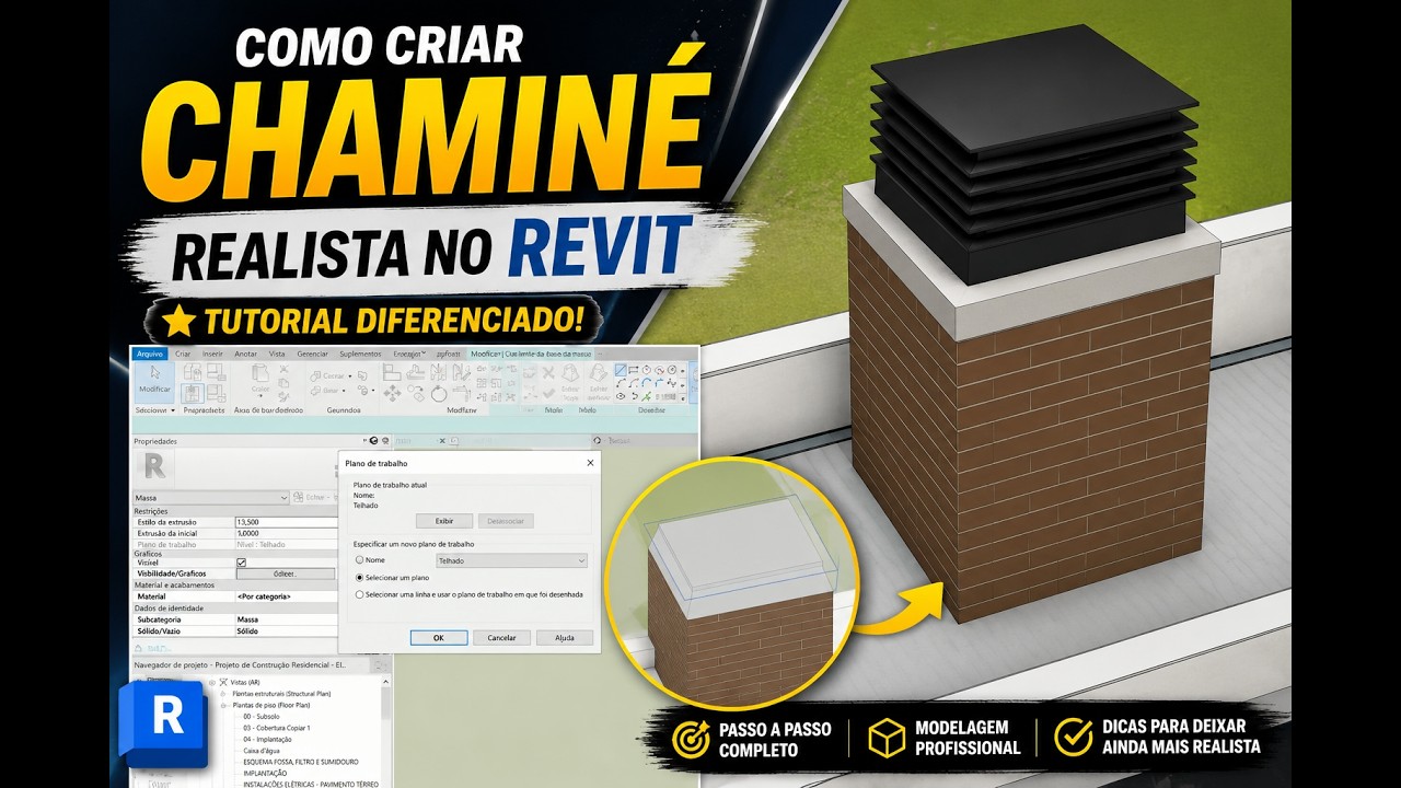 Revit Interiores Felipe- Aula 903 - CHAMINÉ - YouTube