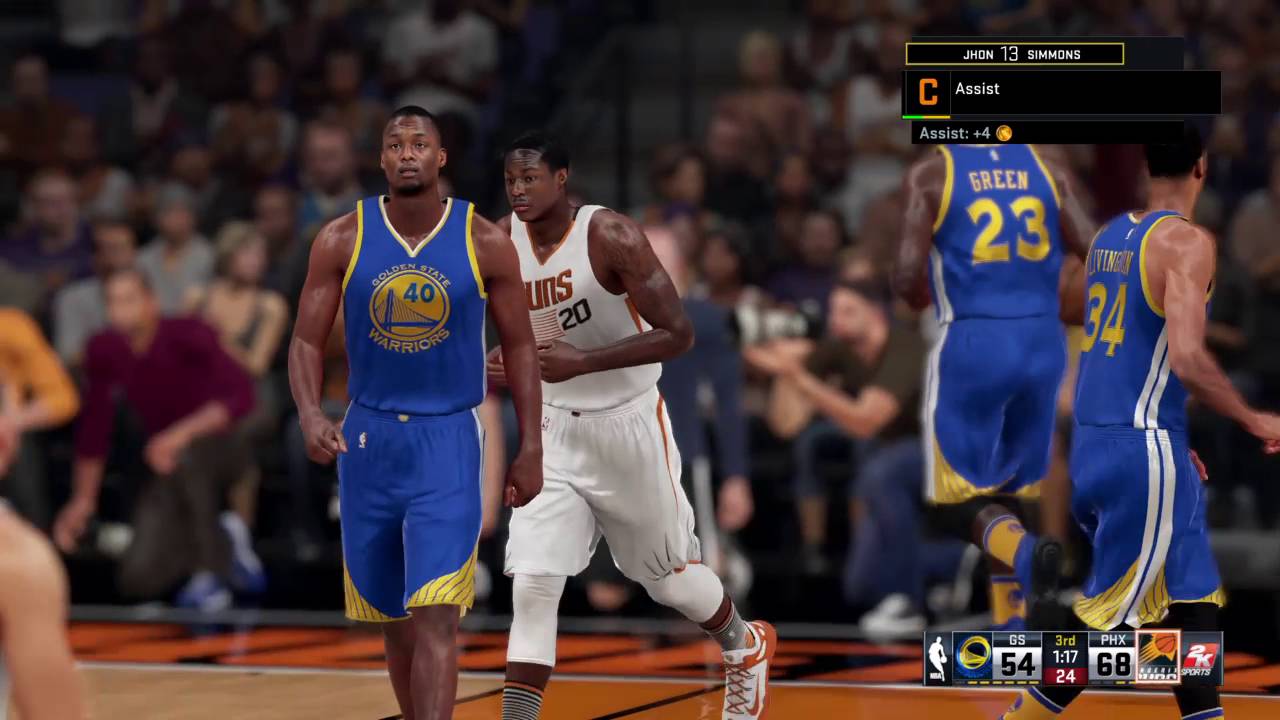 NBA 2K16 my career -Win vs golden - YouTube