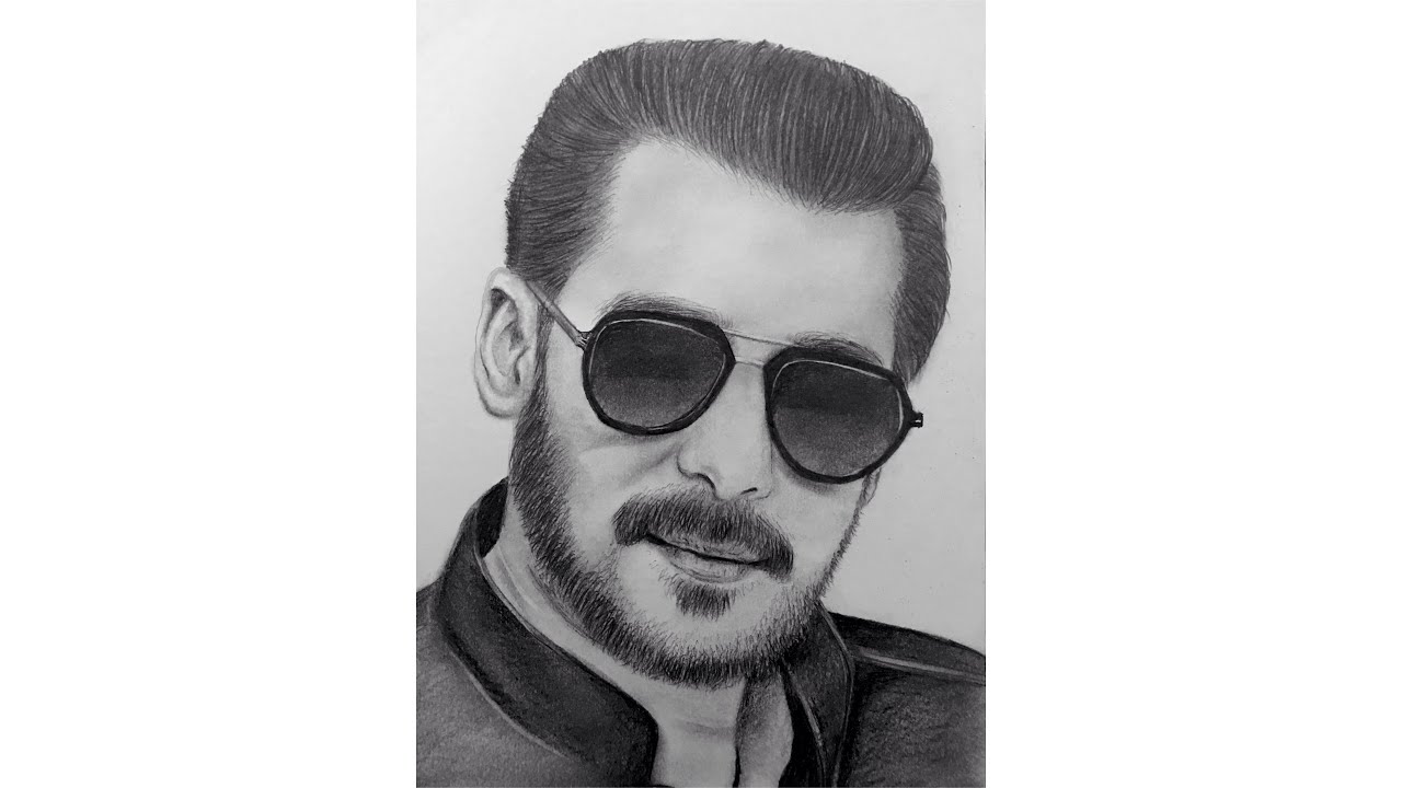 Drawing Salman Khan - YouTube
