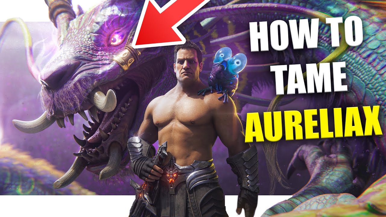 AURELIAX how to TAME/GET and spawn command | Ark ascended - YouTube
