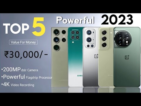Top 5 Powerful Phones Under 30000 in 2023 - 5G | 200MP OIS with 4K ...