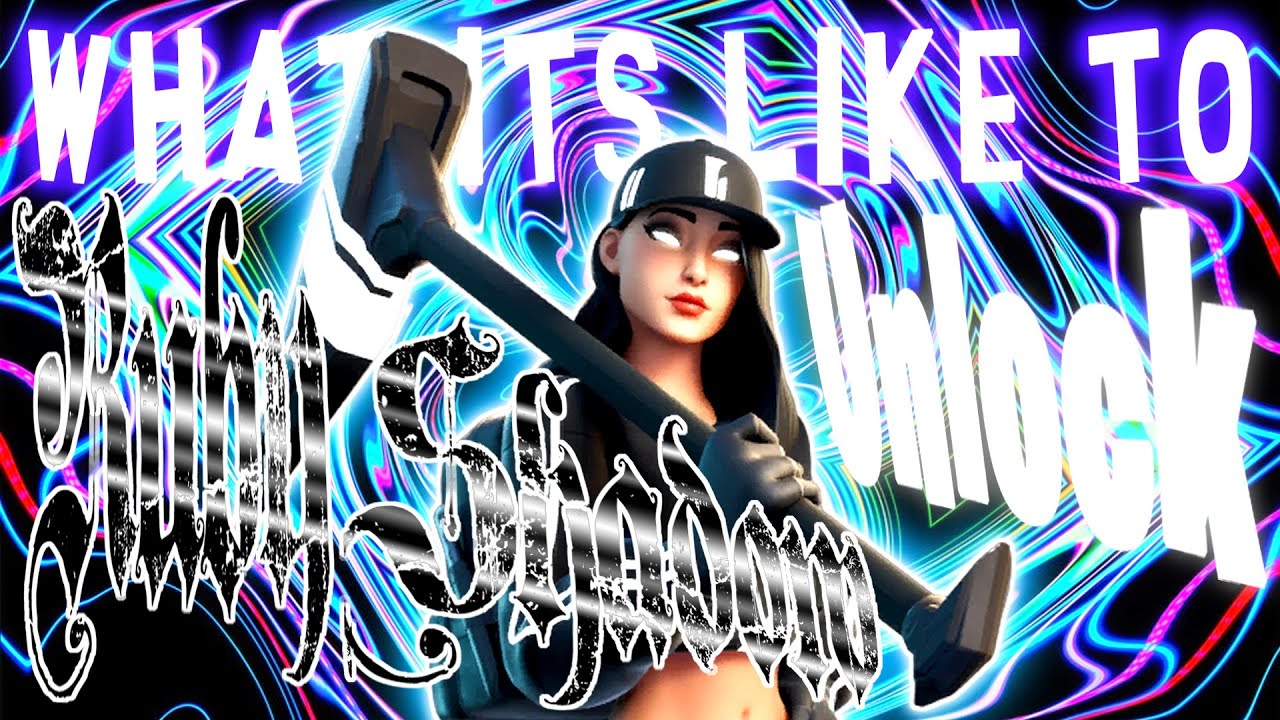 What it's Like to Unlock Ruby Shadow - Fortnite - YouTube