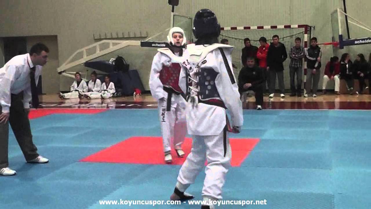 62kg Ilksen Sinem Pekol - Edanur Atila (1th The Queens of Taekwondo ...