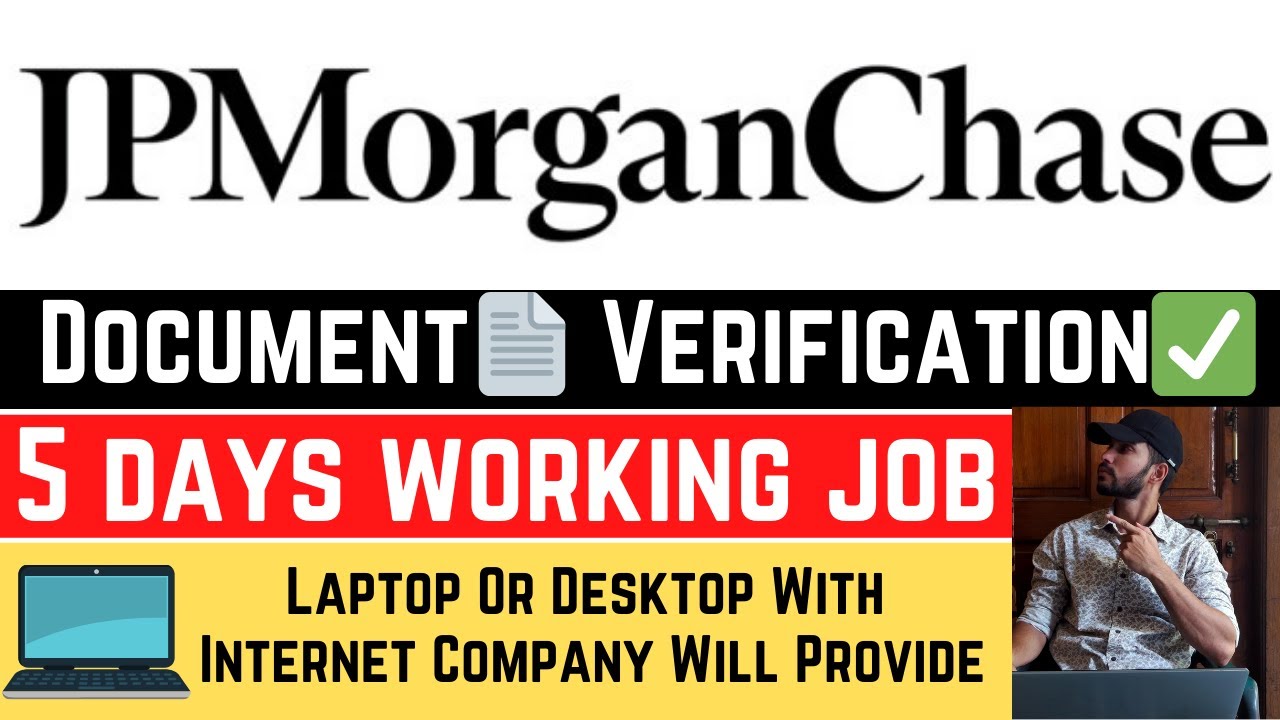 JP Morgan Document Verification Hybrid Work From Home Jobs 2025 - YouTube