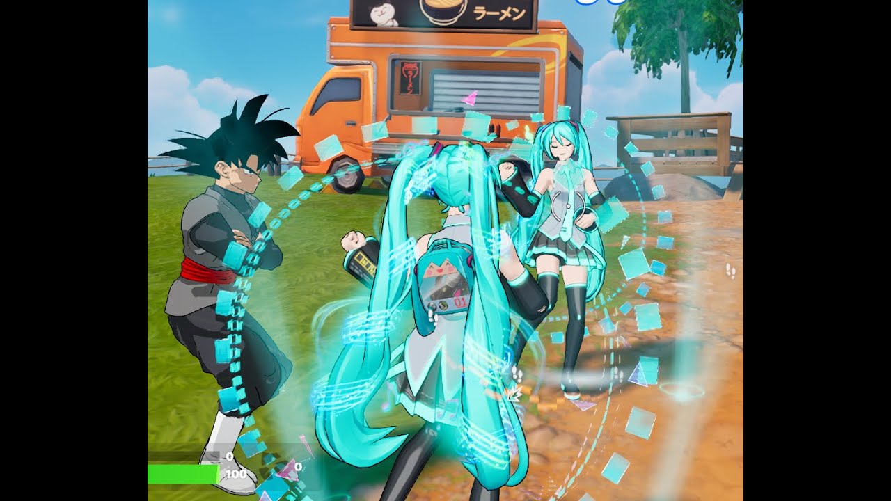 We are playing Fortnite because Hatsune Miku - YouTube