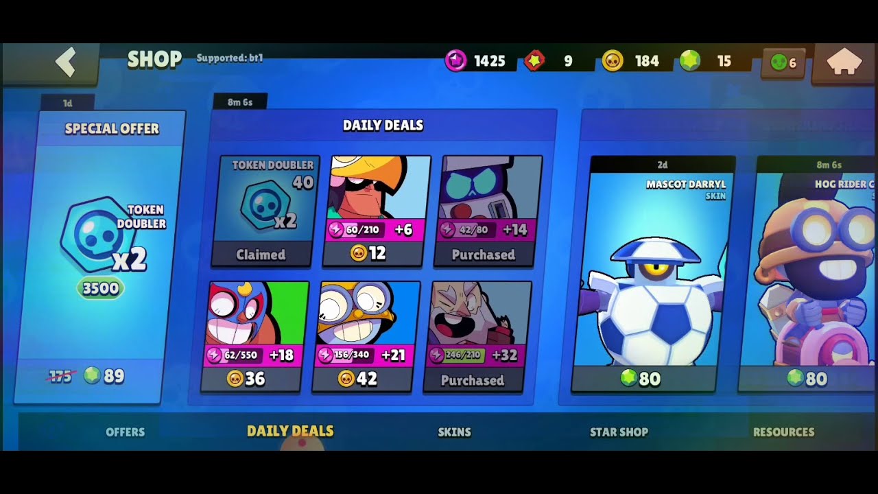 Brawl stars series: am cumparat skinul College EMZ - YouTube