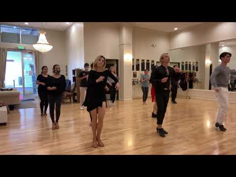 Group dance lessons at Super Ballroom Dance Studio in Arcadia, California
