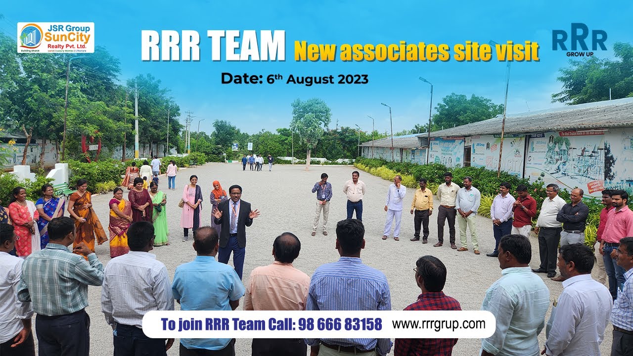 RRR Team New associates site visit | Date 06-August -2023 | RRR Group ...