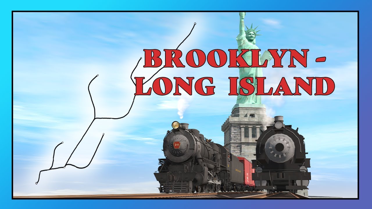 Long Island Rail Road 1948 - A Trainz Historical Re-creation - YouTube