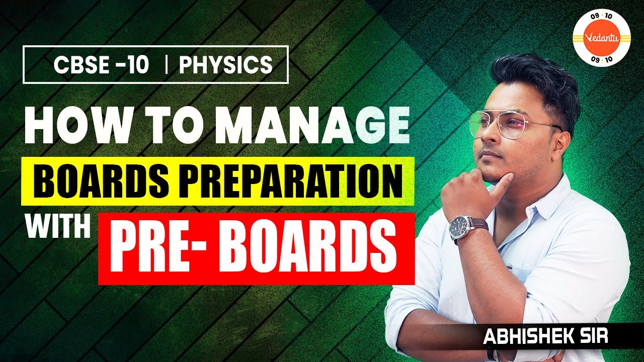 How to Manage Board Preparation with Preboards🎯| Class 10th Board Exam ...