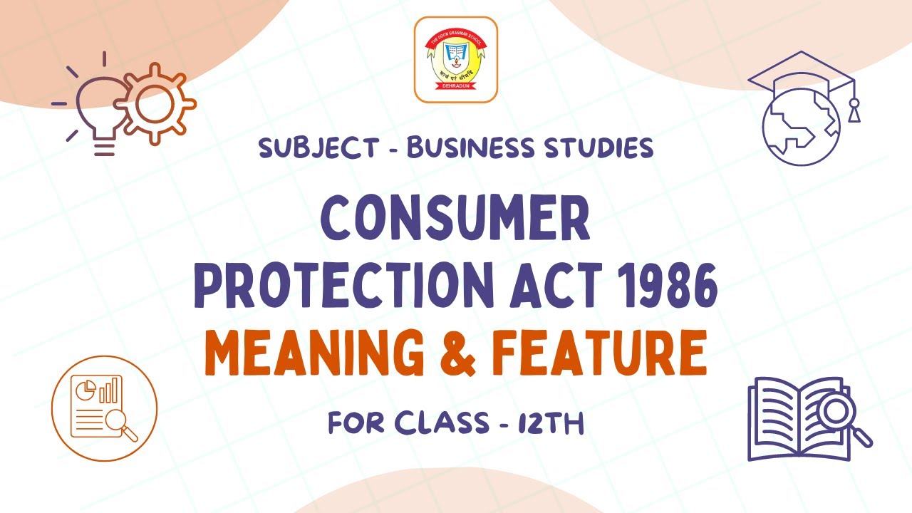 Consumer Protection Act 1986 Meaning & Feature | Class 12 Business ...