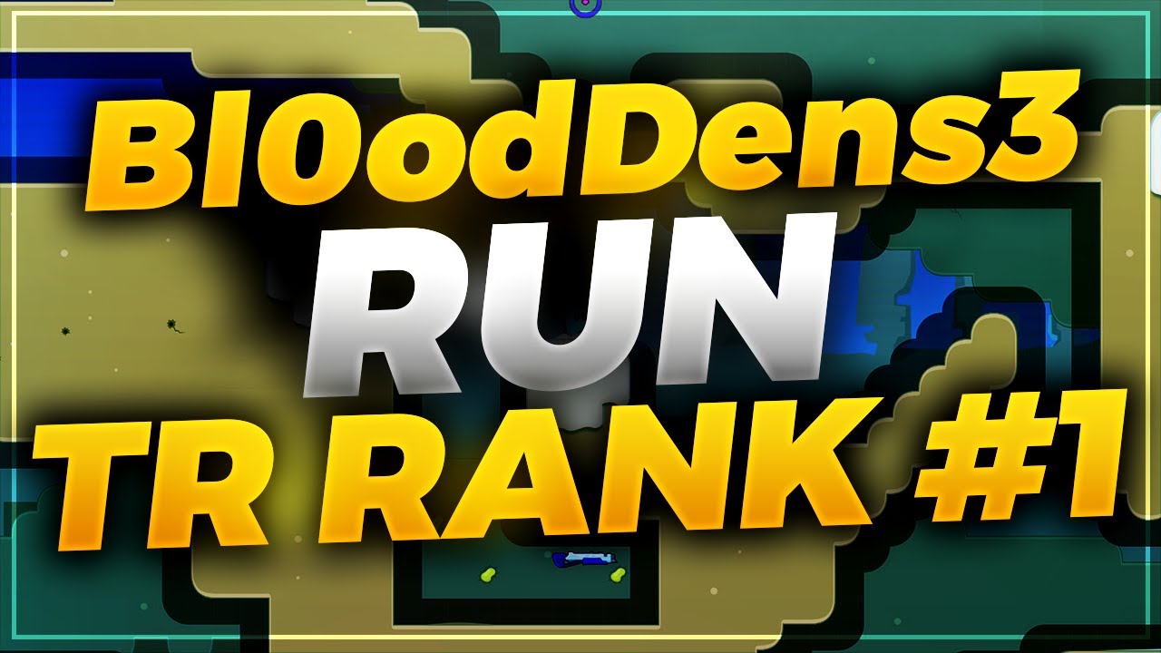 " Bl0odDens3 SPEED RUN!! "! (TR RANK #1) - teeworlds ddnet - YouTube