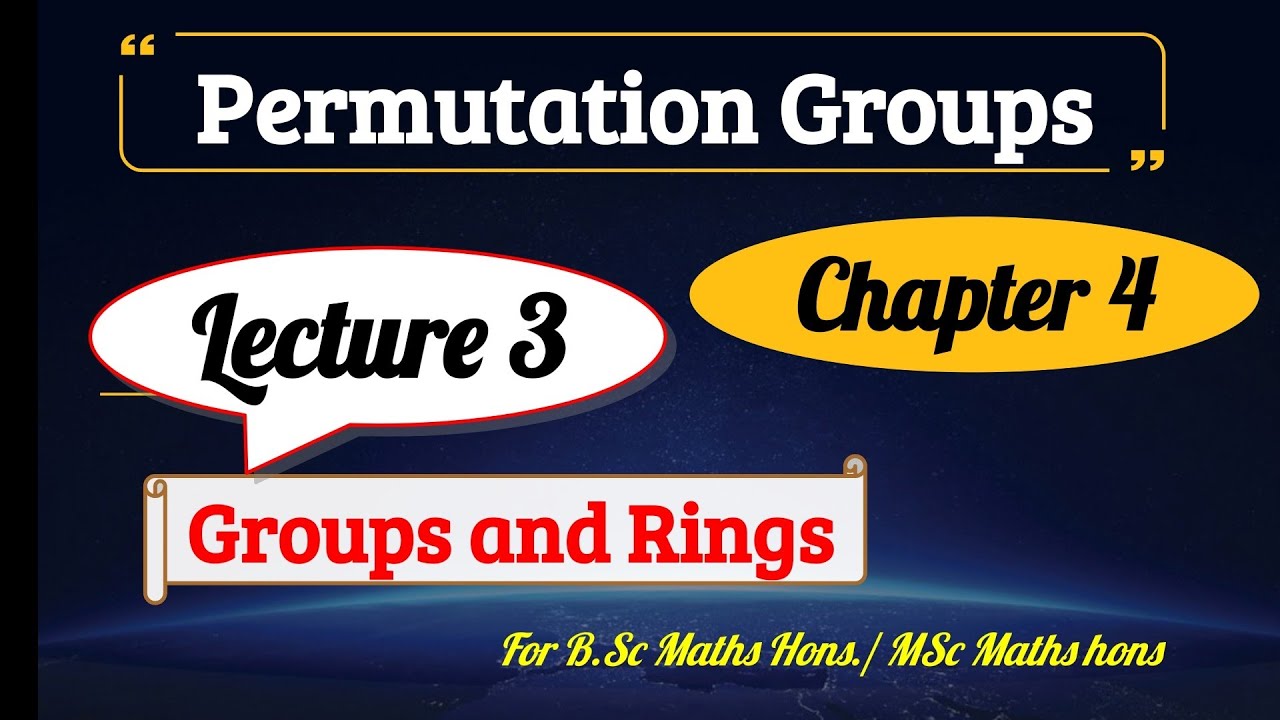 3) Inverse of Permutation || (Lecture-3) | 5th Semester || Chap 4 ...