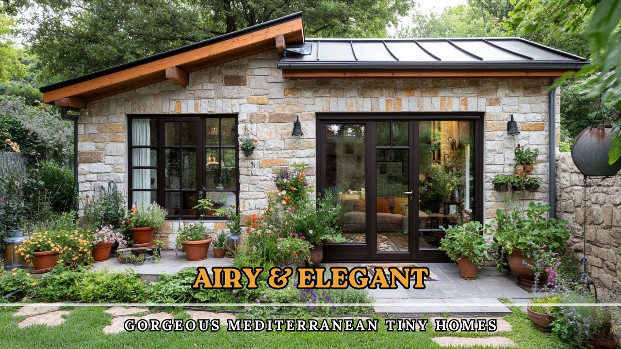 Explore Stunning Mediterranean Tiny House Designs with Open, Airy ...