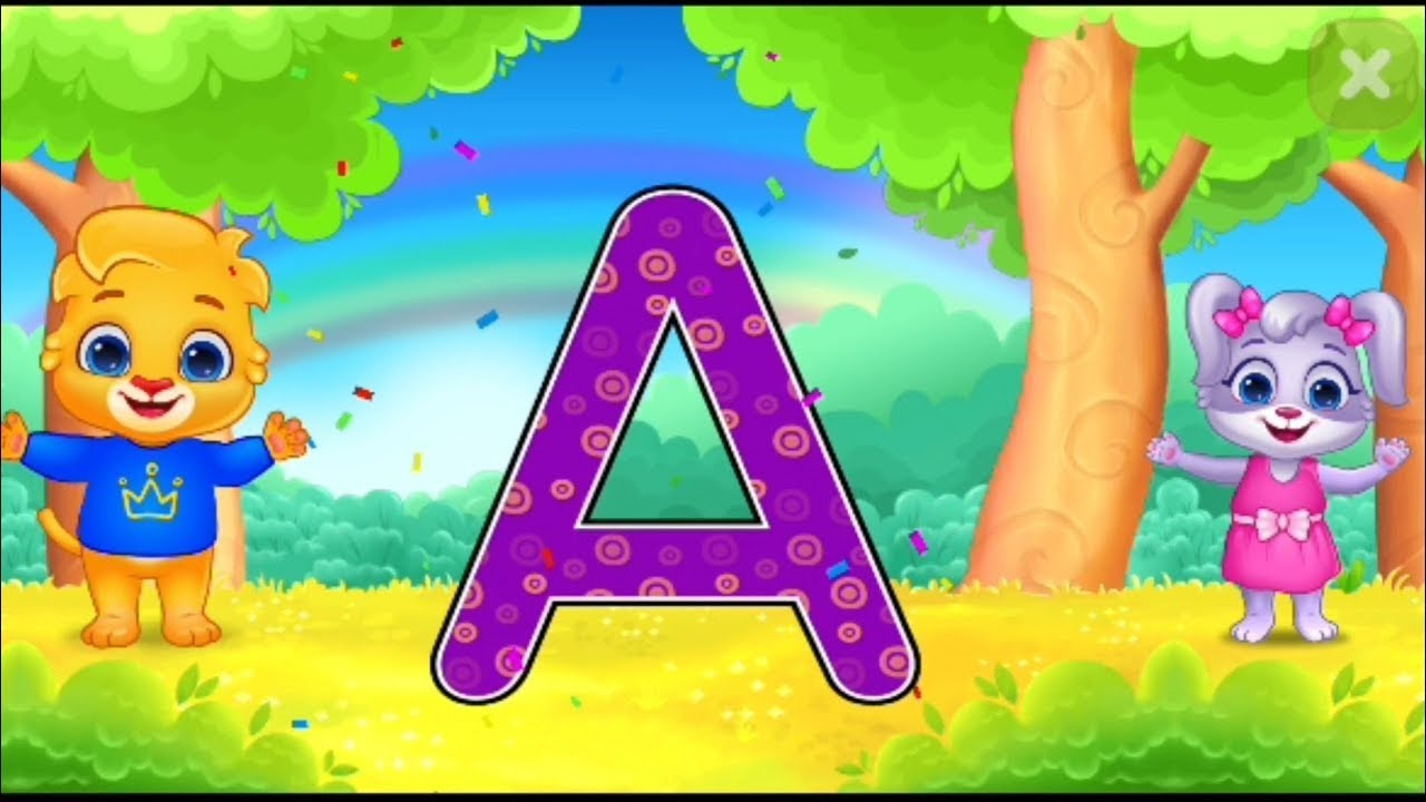 3D Animation Alphabet ABC Game For Children | ABCD Play Game | Solve ...
