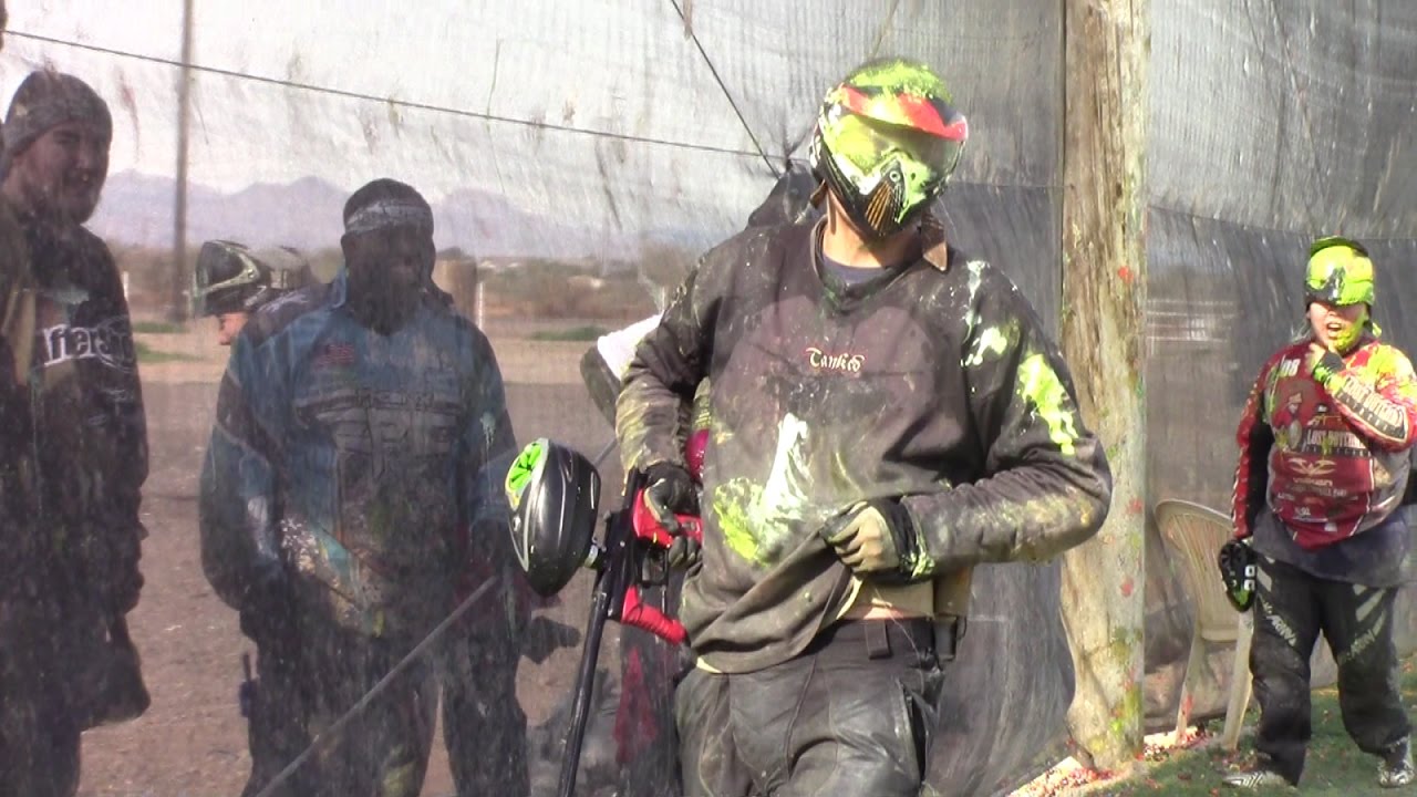 How to Play Paintball - Trauma Drill - Afraid of getting Shot - YouTube