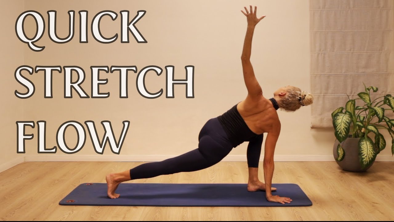 Quick Stretch Flow Class - YouTube