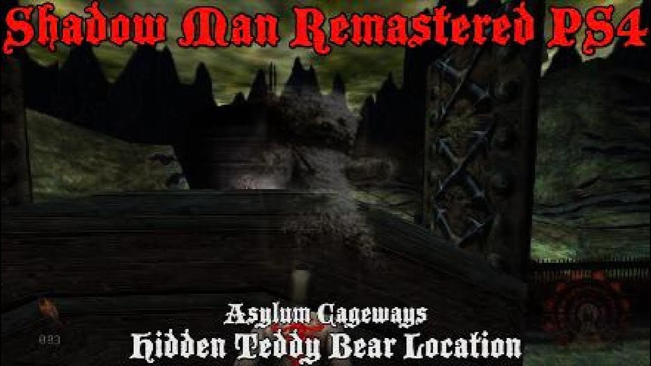 Shadow Man Remastered PS4: Asylum Cageways Hidden Teddy Bear Location ...