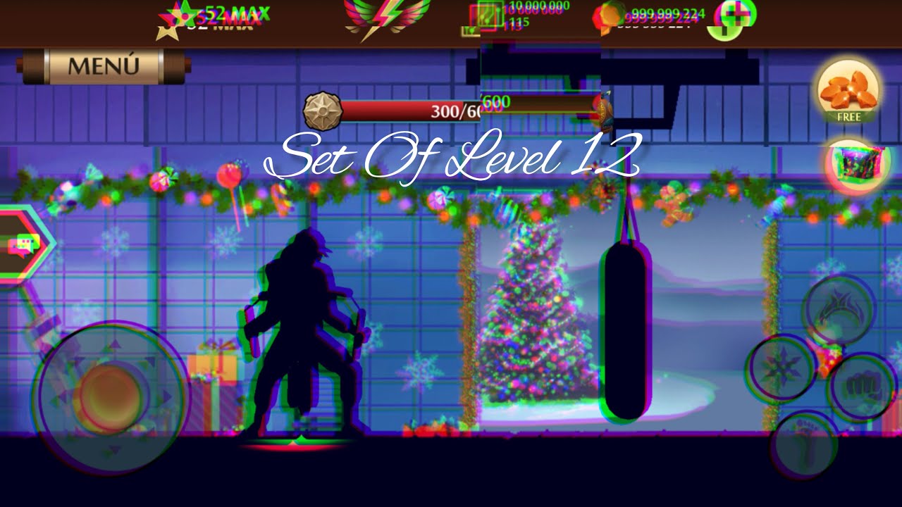Shadow Fight 2┃Set Of Level 12 vs Gate Of Shadows┃Eclipse Mode - YouTube