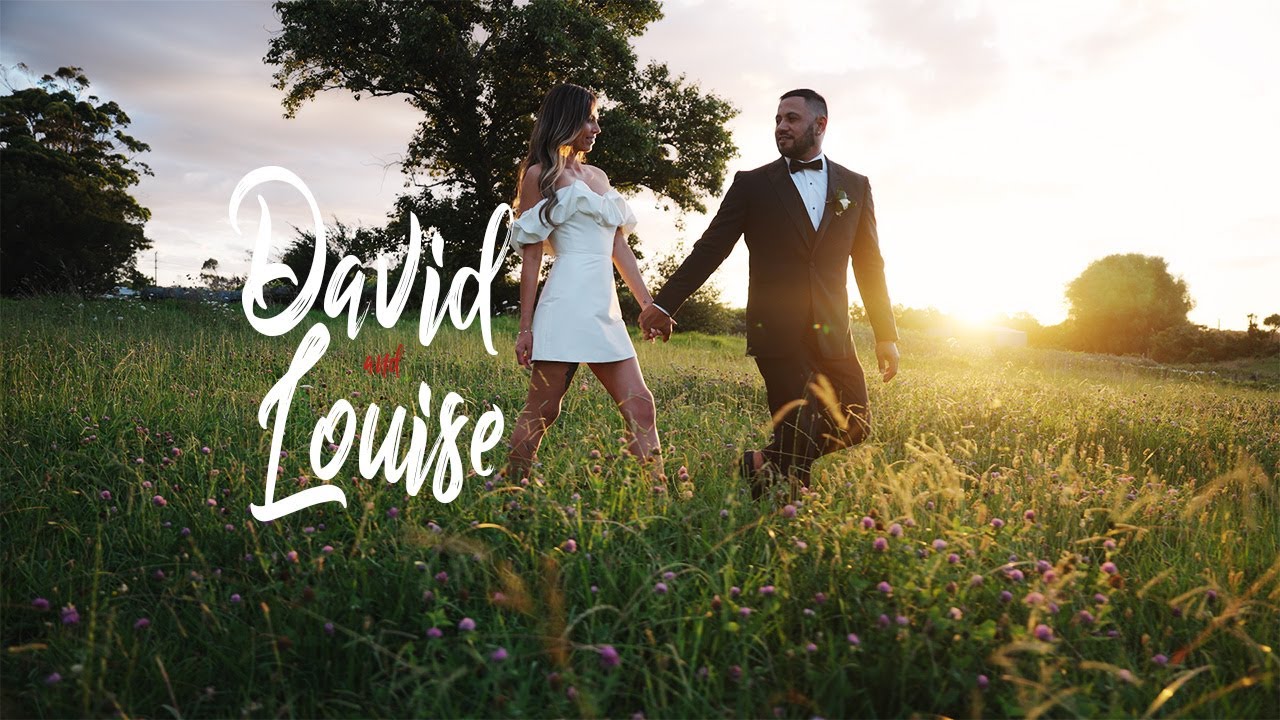 DAVID and LOUISE | a Wedding at Allely Estate, Auckland - YouTube