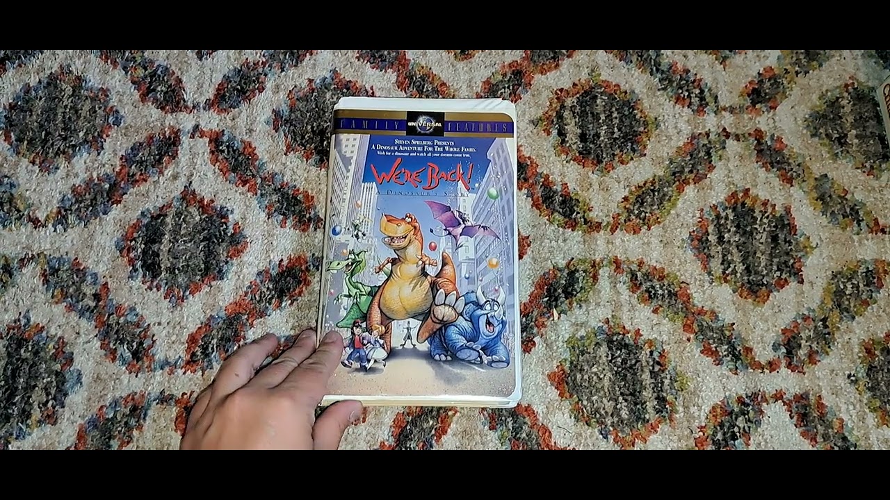 We're Back! A Dinosaur's Story VHS Review - YouTube