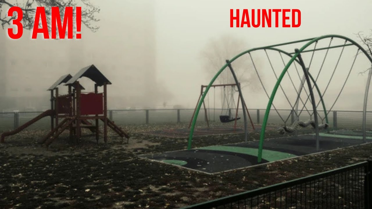 DO NOT GO TO A HAUNTED PLAYGROUND AT 3 AM (PROOF OF GHOSTS) - YouTube