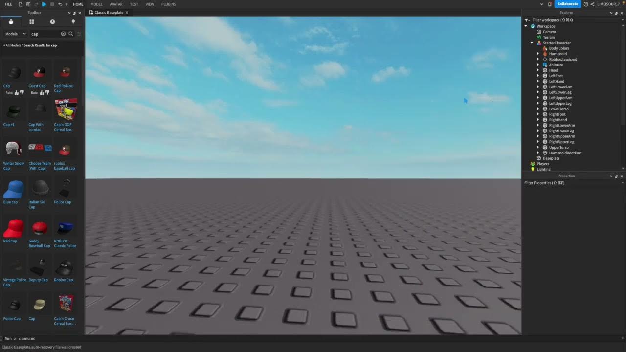 How to make a hat or hair stick in your Starter Character In Roblox ...