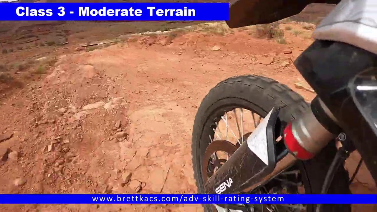 Class 3 Moderate terrain examples - YouTube