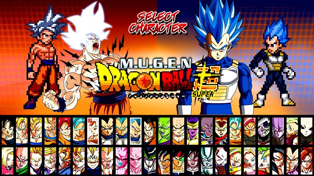 NOVO ! O MELHOR MUGEN DRAGON BALL SUPER V2 COM 44 PERSONAGENS - ANDROID ...