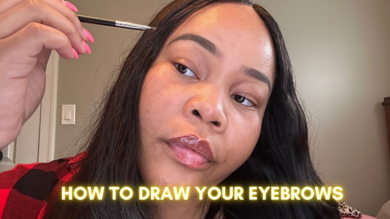 HOW TO DRAW YOUR EYEBROWS | OMBRE EFFECT | LONDON MONIA - YouTube