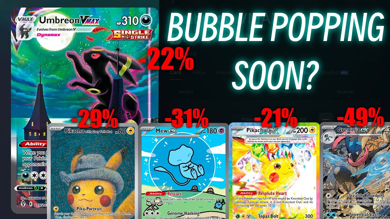Pokemon Market Update Pokemon Cards GOING DOWN This Week - YouTube