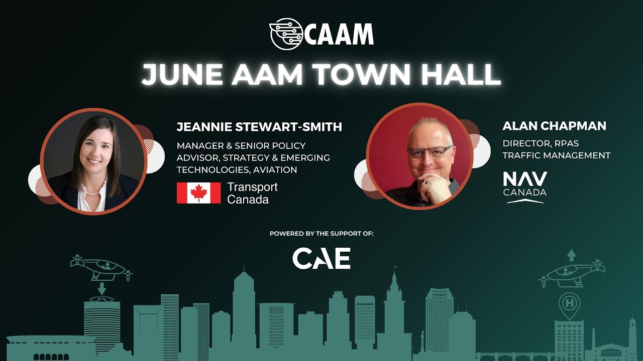 CAAM 2025 June AAM Town Hall - Transport Canada & NAV CANADA - YouTube