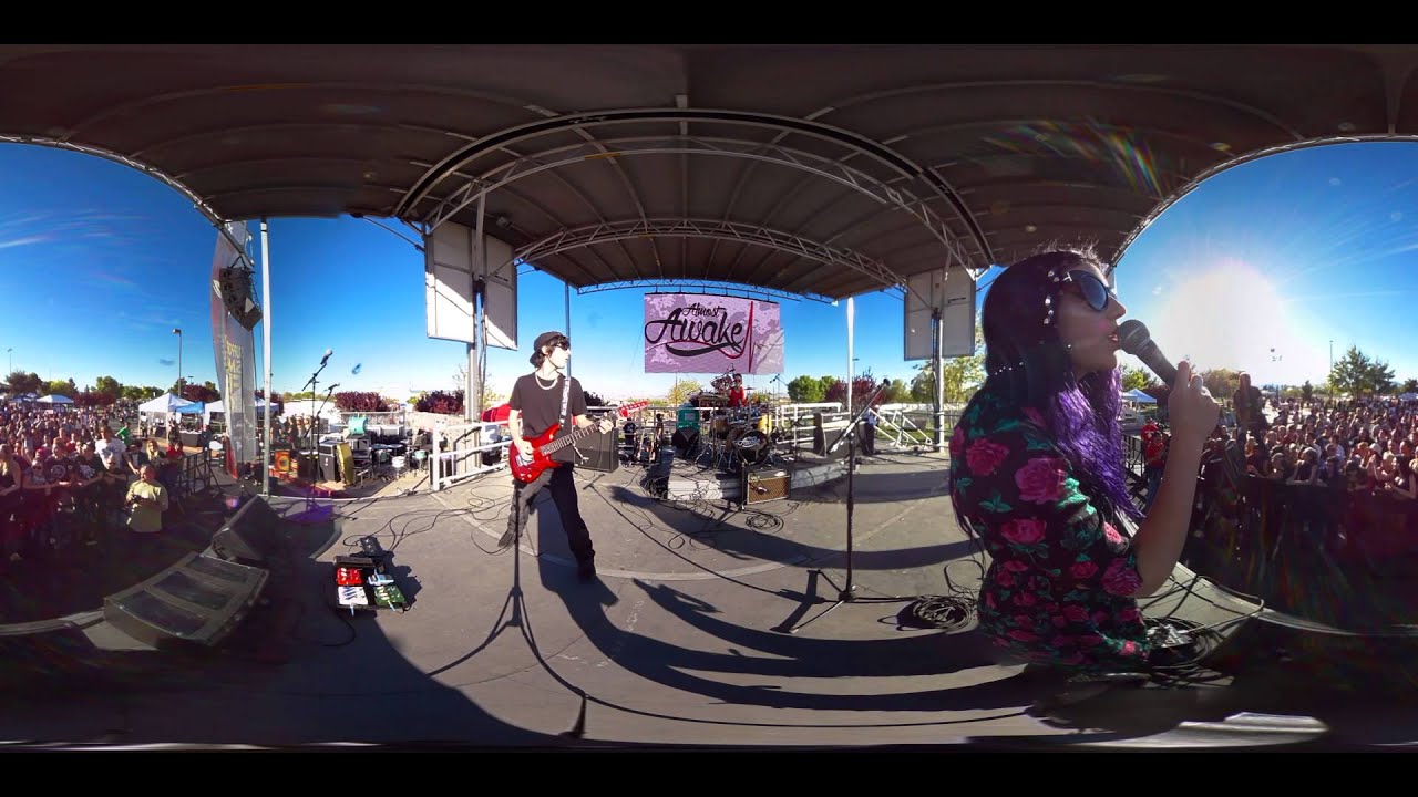 Almost Awake: LIVE at Extreme Thing 2016 [360 Video] - YouTube