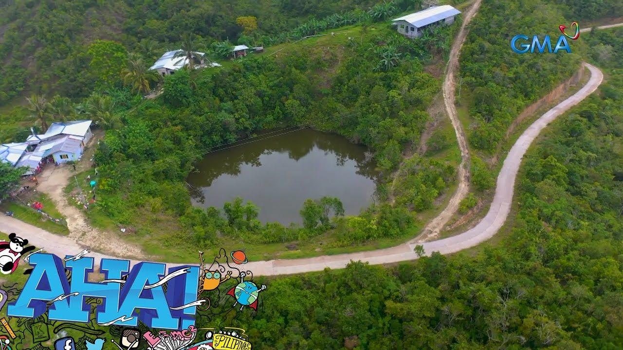 Sinkhole sa isang lawa sa Oslob, Cebu, totoo ba? | AHA! - YouTube