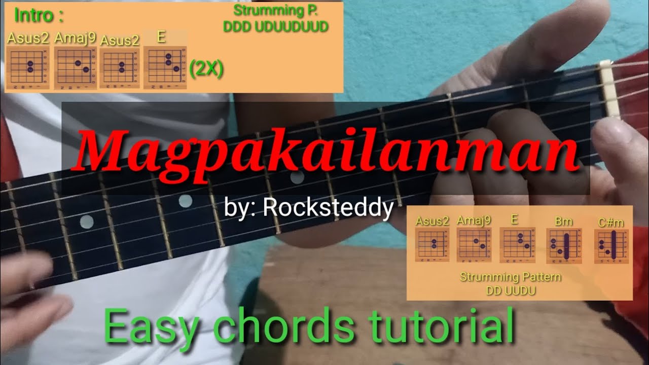Magpakailanman by Rocksteddy | Easy Guitar Chords Tutorial - YouTube