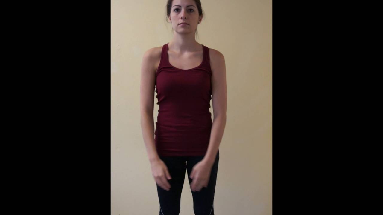 shoulder cross body adduction - YouTube