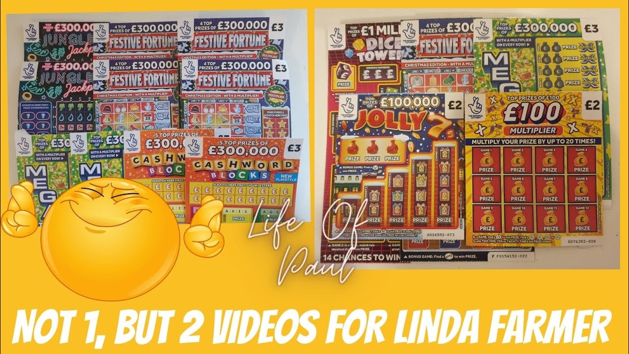 2 Scratch Card Videos for the price of 1...FREE!!! These videos are for Linda Farmer, good luck ...
