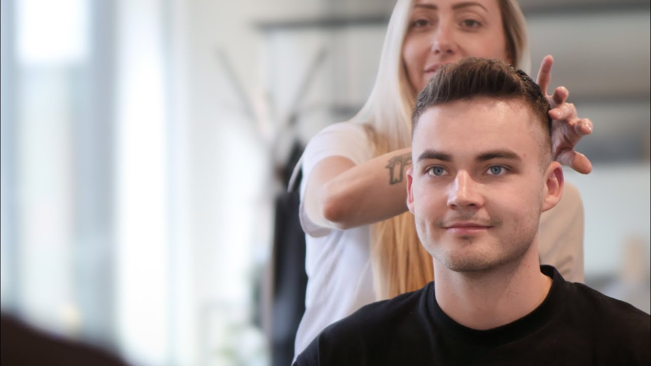 Relaxing haircut and hairstyle 💈💇‍♂️inspired by Gavi the FC Barcelona ...