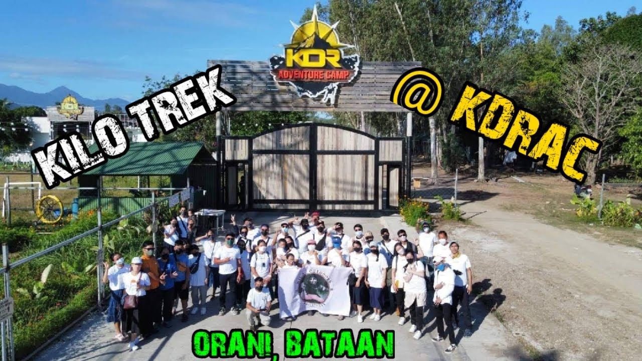 KILO OUTDOORS TREKKING @ KDR ADVENTURE CAMP, ORANI BATAAN ll Doms Tv ...