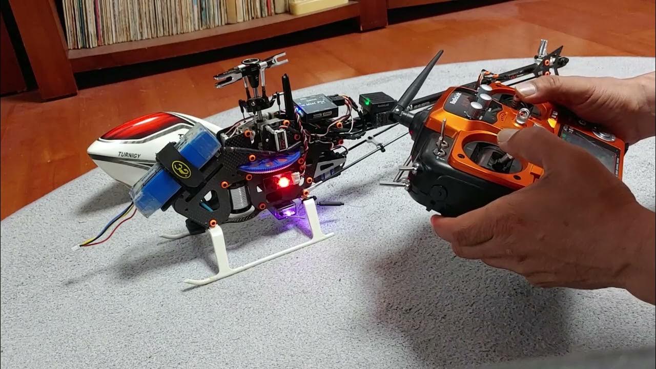 Pixhawk Helicopter-arming test 픽스호크 헬리콥터 : 아밍 테스트 - YouTube