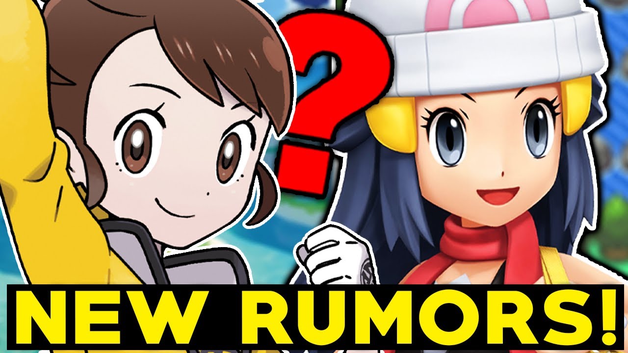 NEW POKEMON RUMORS! Megas Return In Brilliant Diamond & Shining Pearl ...