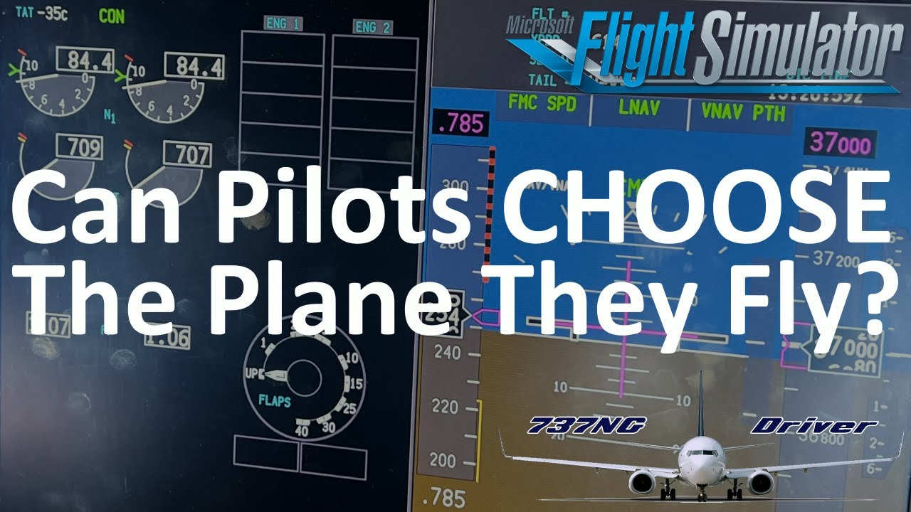Can pilots choose the plane they want to fly? | Real Airline Pilot ...