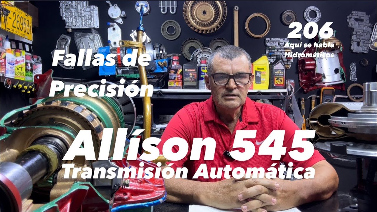 Fallas en Allison 545 Transmisión Automática - YouTube