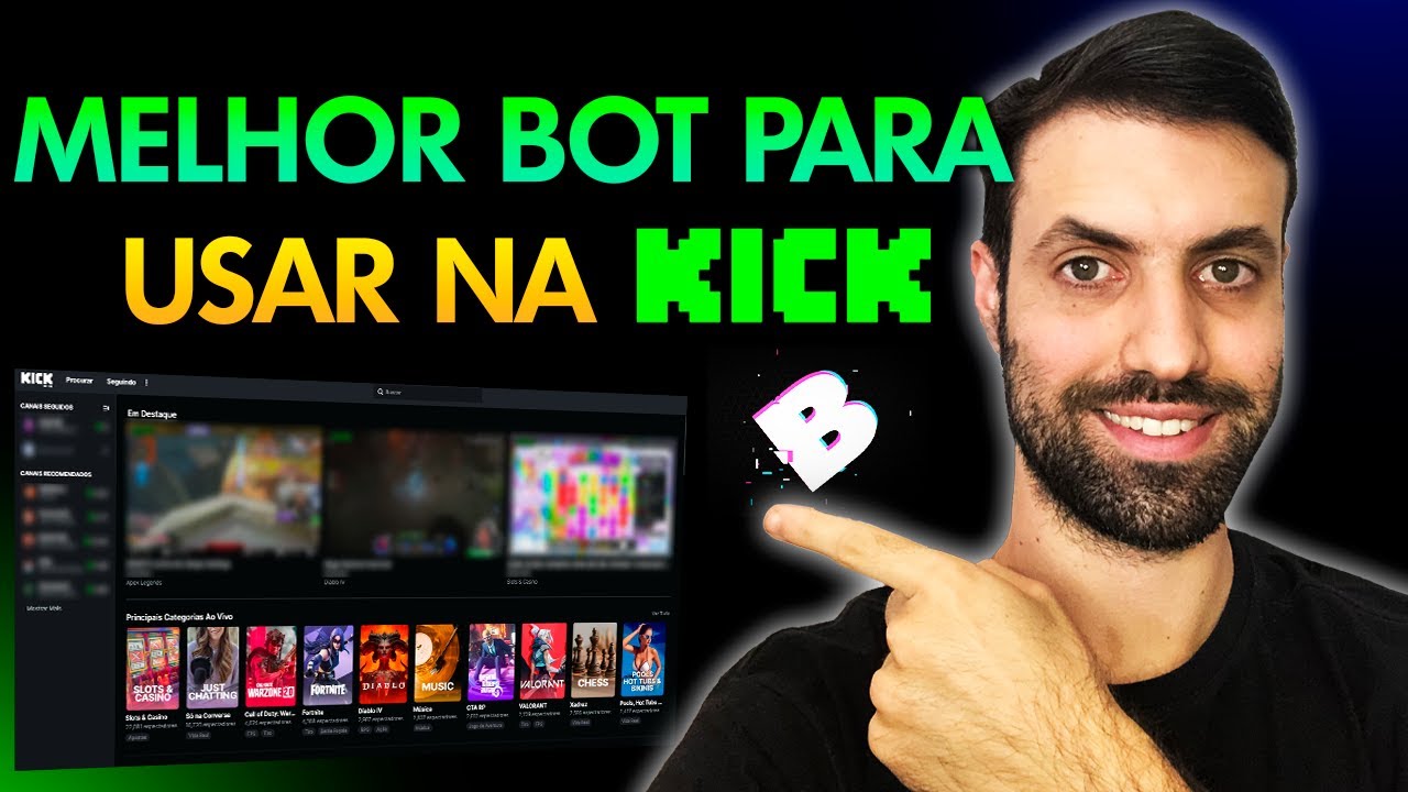 O Melhor Bot para a Plataforma Kick: Aprenda a Configurar e Mais! Novo ...