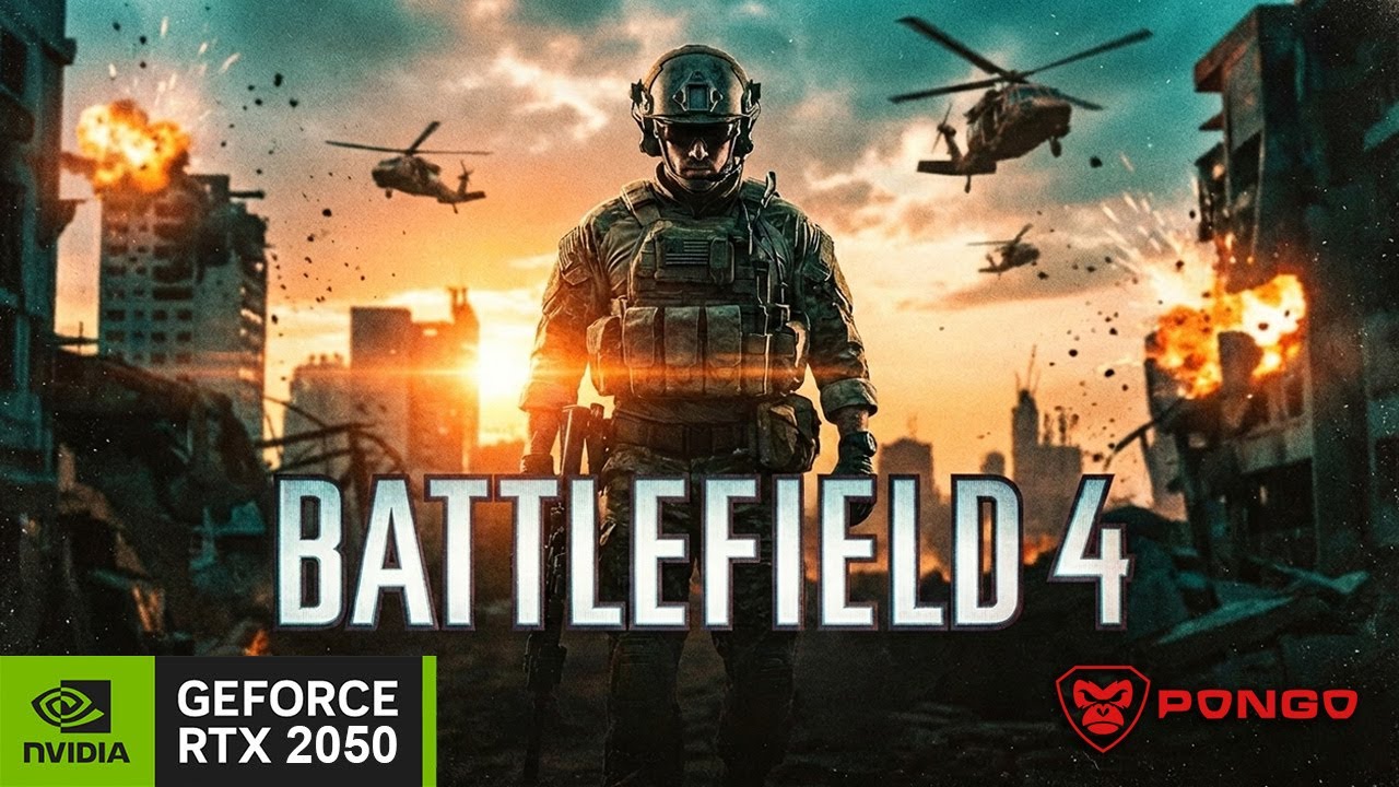 Battlefield 4 Game Test | i7-12650H RTX 2050 | Axioo Pongo 725 - YouTube