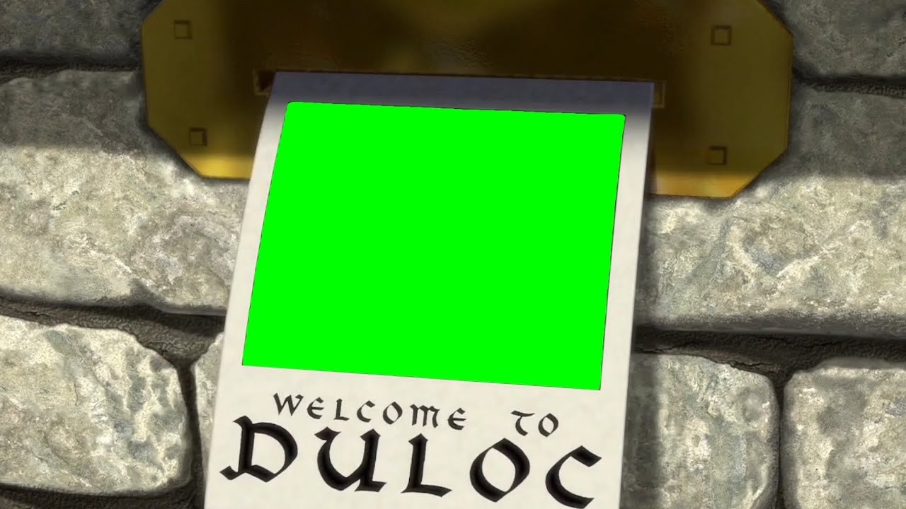 Welcome to Duloc Green Screen - YouTube