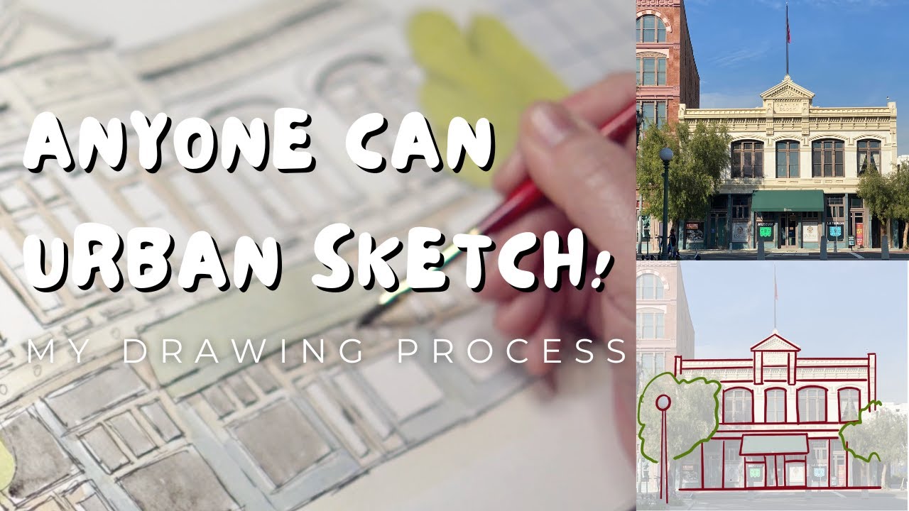 How to START Urban Sketching as a BEGINNER (Easy & Quick) - YouTube